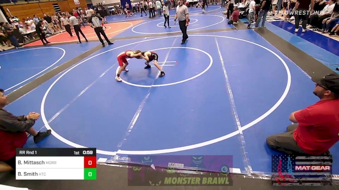 61 lbs Rr Rnd 1 - Brooks Mittasch, Morrison Takedown Club vs Bode Smith ...
