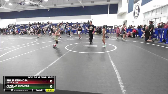 49-53 lbs 1st Place Match - Angelo Sanchez, Hawkeye vs Philip Espinosa ...