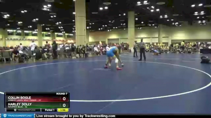 160 lbs Round 7 (10 Team) - Harley Dolly, Nauman Blue vs Collin Bogle ...