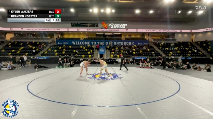 175 lbs 1st Place Match - Kyler Walters, Shakopee vs Brayden Koester ...