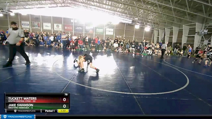 78 lbs Round 1 (4 Team) - Jake Swanson, Western Nebraska vs Tuckett ...