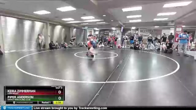 112 lbs Cons. Semi - Keira Zimmerman, Lion Heart vs Piper Anderson ...
