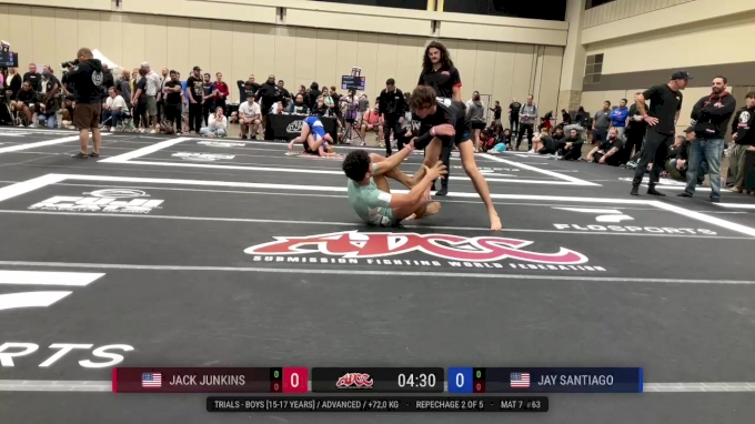 Jack Junkins vs Jay Santiago 2025 ADCC Orlando Open/Youth Trials