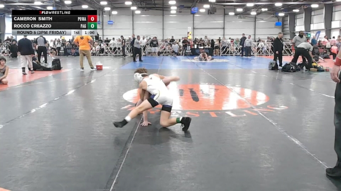 80 lbs Round 5 (3pm Friday) - Cameron Smith, POWA vs Rocco Creazzo, PA Gold