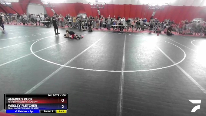 106 lbs Champ. Round 1 - Amadeus Kuck, Askren Wrestling Academy vs ...