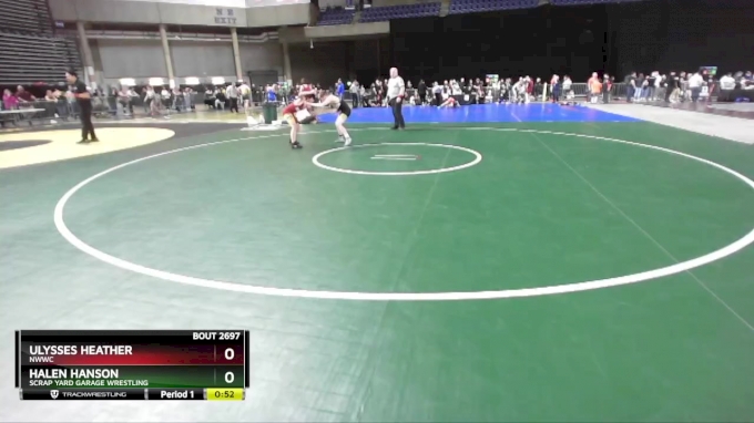 102 lbs Cons. Round 2 - Halen Hanson, Scrap Yard Garage Wrestling vs ...