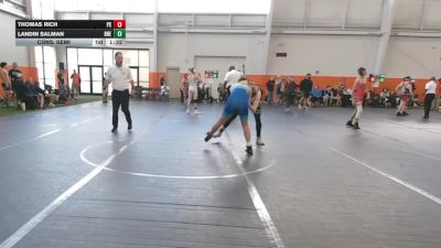 130 lbs Cons. Semi - Landin Salman, Brecksville vs Thomas Rich, Project X