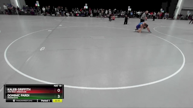 165 lbs Cons. Round 3 - Dominic Pardi, Minnesota vs Kaleb Griffith, The ...