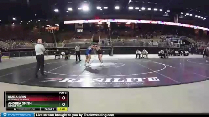 235 lbs 1st Place Match - Andrea Smith, Orange Park vs Kiara Brin ...