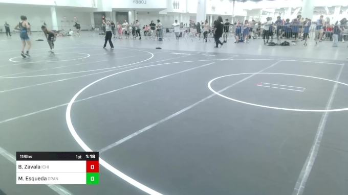 116 lbs Round Of 16 - Bryan Zavala, Ichiban WC vs Matthew Esqueda ...