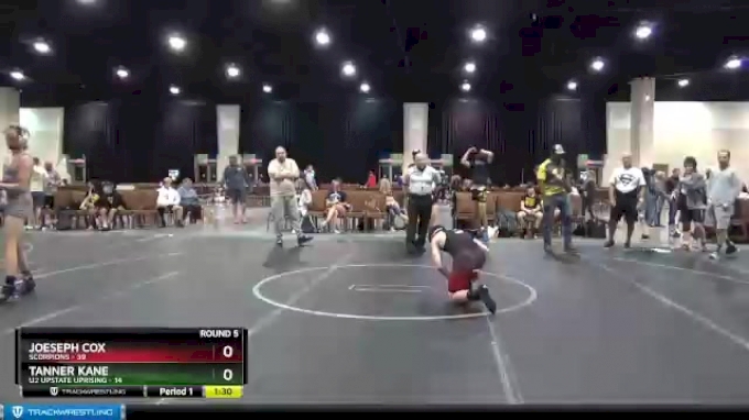 120 lbs Round 5 (6 Team) - Julian Sierra, Scorpions vs Keith Messner ...