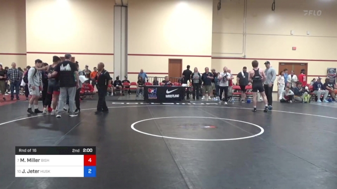 71 kg Rnd Of 16 - Melvin Miller, Bishop McCort High School Wrestling vs ...