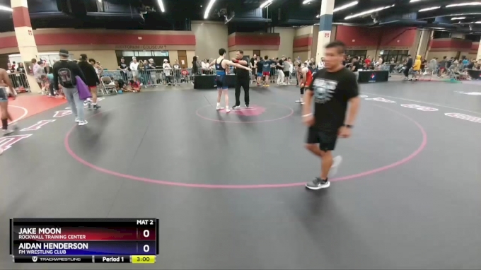 157 lbs Champ. Round 3 - Jake Moon, Rockwall Training Center vs Aidan ...