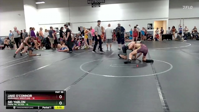 138 lbs Finals (2 Team) - Sid Yablon, Prime WC Silver vs Jake O`Connor ...
