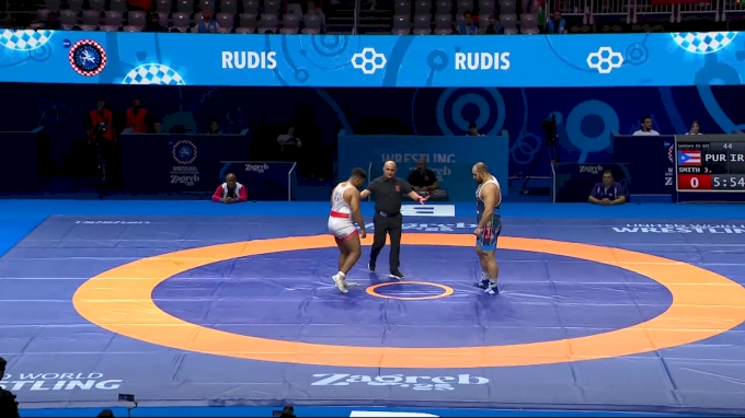 125 kg 1/8 Final - Jonovan Darius Smith, Puerto Rico vs Amir Hossein ...