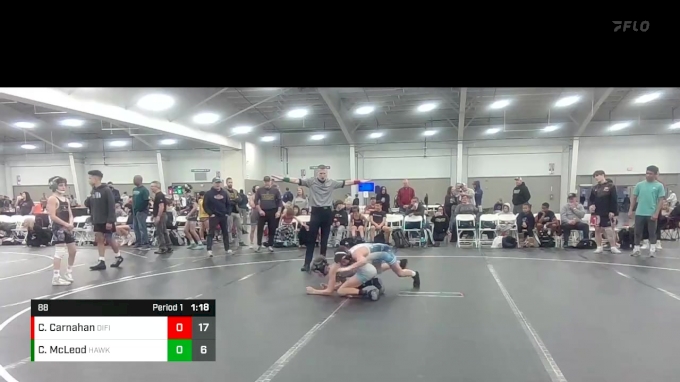 88 lbs Round 6 (10 Team) - Chase Carnahan, Diamond Fish vs Connor ...