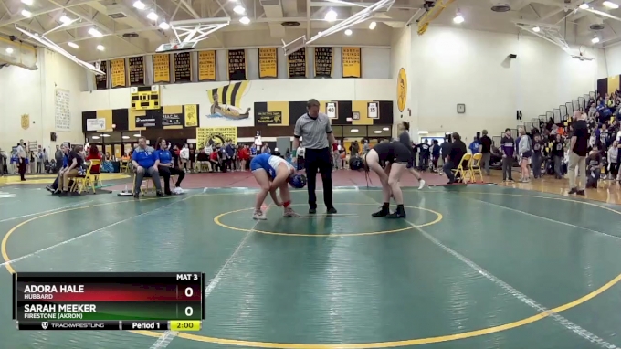 170 lbs Round 1 - Adora Hale, Hubbard vs Sarah Meeker, Firestone (Akron)