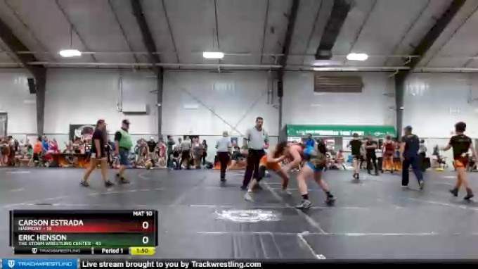138 lbs Cons. Round 3 - Carson Estrada, Harmony vs Eric Henson, The ...