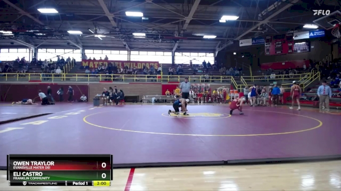165 lbs Semifinal - Eli Castro, Franklin Community vs Owen Traylor ...