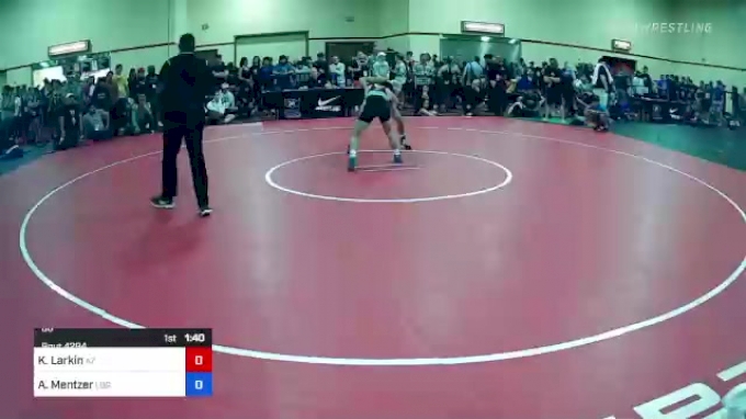 60 lbs Round Of 32 - Kyler Larkin, Arizona vs Alex Mentzer, Legends Of Gold