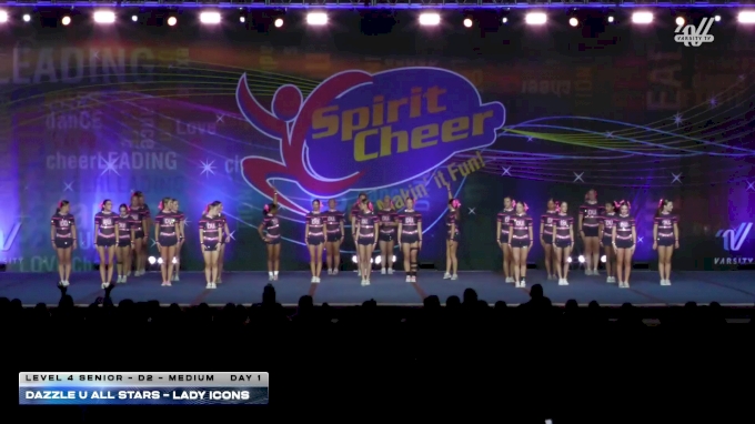 Dazzle U All Stars - Lady Icons [2026 L4 Senior - D2 - Medium Day 1 ...