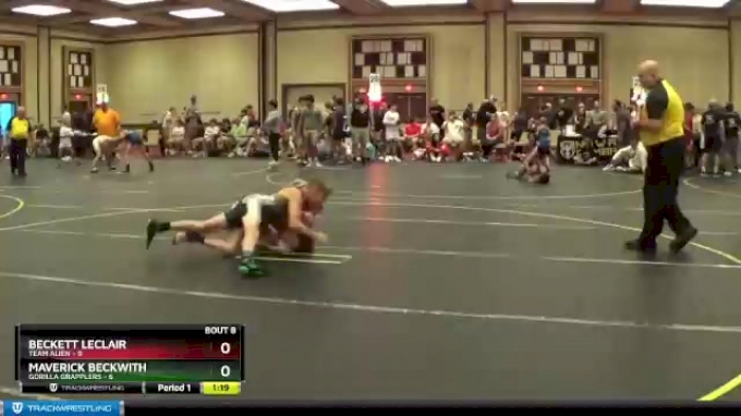 100 lbs Round 3 (6 Team) - Maverick Beckwith, Gorilla Grapplers vs ...