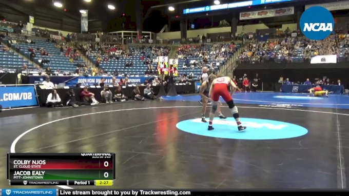 149 lbs Quarterfinal - Colby Njos, St. Cloud State vs Jacob Ealy, Pitt ...