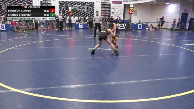 88 lbs Consy 7 - Emerson Clouse, Mecca vs Chance Stempien, Mecca