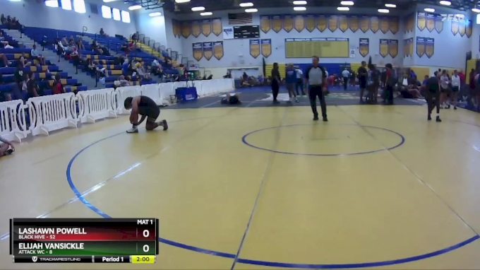 285 lbs Round 6 (8 Team) - Elijah Vansickle, Attack WC vs Lashawn ...