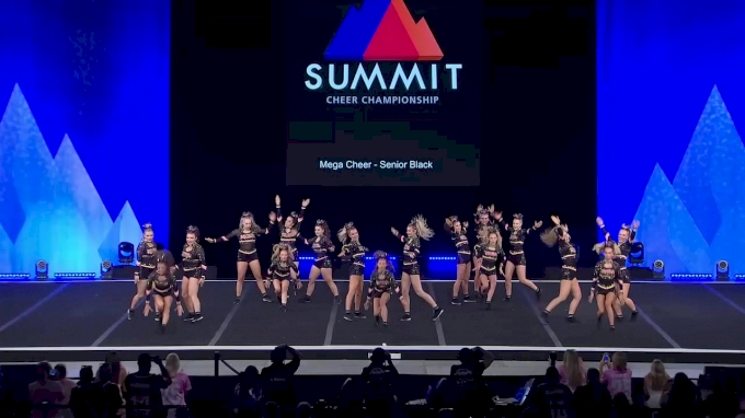 Mega Cheer - Senior Black [2025 L2 U18 Semis] 2025 The Summit