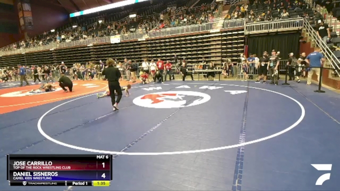 49 lbs Cons. Round 3 - Jose Carrillo, Top Of The Rock Wrestling Club vs ...