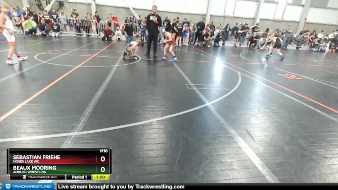 68-69 lbs Round 1 - Beaux Mooring, Ambush Wrestling vs Sebastian Friehe ...