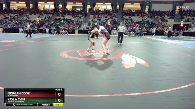 120 lbs Cons. Quarter - Morgan Cook, Boonsboro vs Kayla Chin, John F ...
