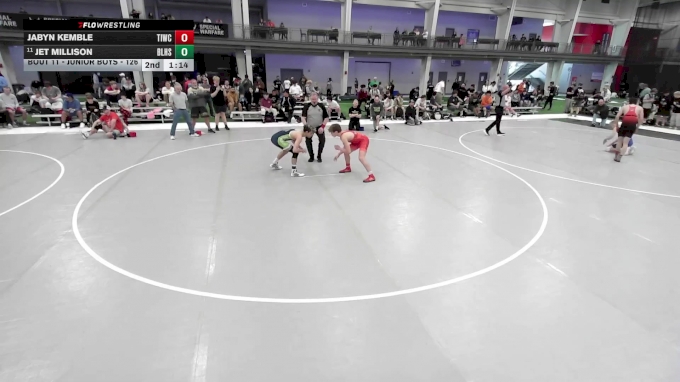 Junior Boys - 132 lbs Champ. Round 2 - Travis Long, Bear Cave Wrestling ...
