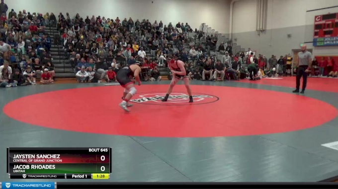 175 lbs 1st Place Match - Jacob Rhoades, Uintah vs Jaysten Sanchez ...