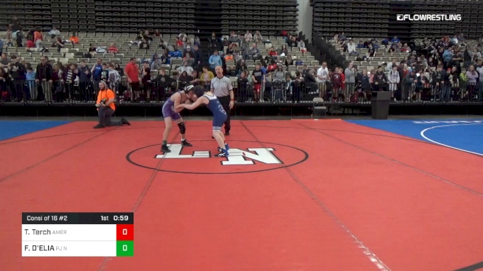 99 lbs Consi Of 16 #2 - Terry Terch, American MMAW vs FRANKIE D'ELIA ...