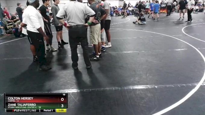 113 lbs Semis (4 Team) - Desmond Brown, Storm Wrestling Center A vs ...