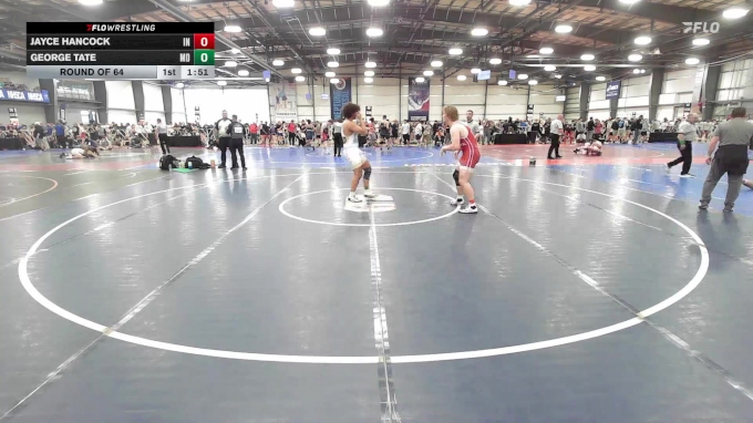 195 lbs Round Of 64 - Jayce Hancock, IN vs George Tate, MD