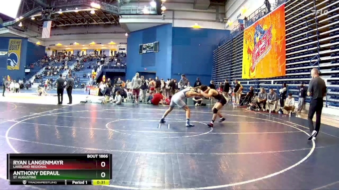 144 lbs Cons. Round 6 - Anthony Depaul, St Augustine vs Ryan Langenmayr ...