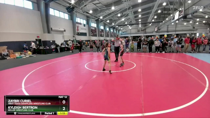 85 lbs Round 1 - Zaybri Curiel, West Texas Grapplers Wrestling Club vs ...