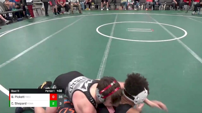 119 lbs Placement Matches (8 Team) - Clinton Shepard, POWA (CO) vs ...