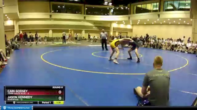 120 lbs Round 8 (10 Team) - Jason Kennedy, Rosewood vs Cain Godsey ...