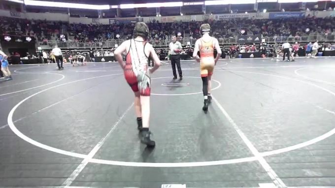 110 lbs Consi Of 8 #1 - Liam Major, Majors vs Tanner Keith, El Dorado ...