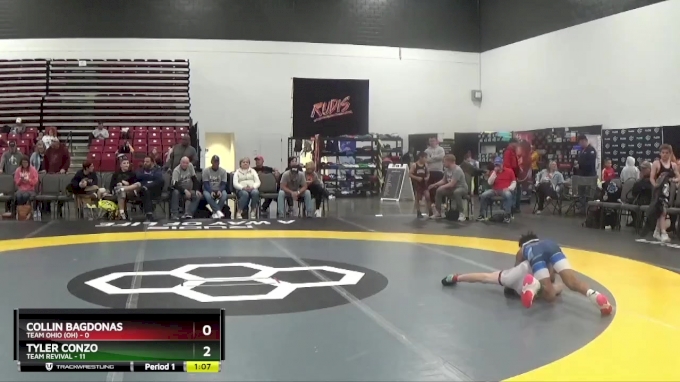 80 lbs Placement Matches (8 Team) - Tyler Conzo, Team Revival vs Collin ...