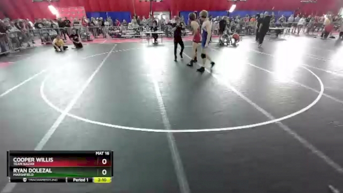 160 lbs 3rd Place Match - Cooper Willis, Team Nazar vs Ryan Dolezal ...