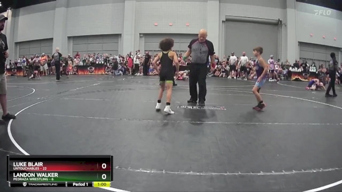 65 lbs Placement (4 Team) - Landon Walker, Pedraza Wrestling vs Luke ...