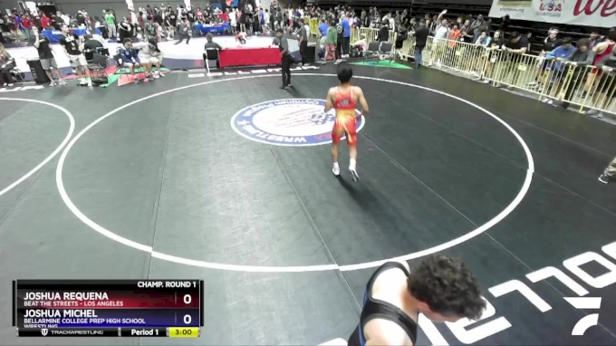 144 lbs Champ. Round 1 - Joshua Requena, Beat The Streets - Los Angeles ...