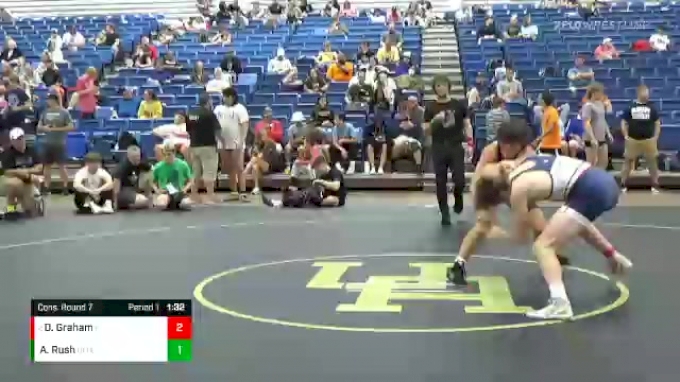 148 lbs Cons. Round 7 - Dillon Graham, Fighting Irish WC vs Aidan Rush ...