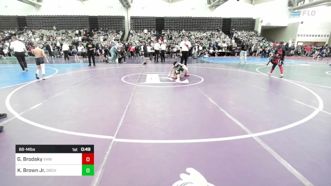 68-M lbs Consi Of 8 #1 - Gabriel Brodsky, VHW vs Kenyatta Brown Jr ...