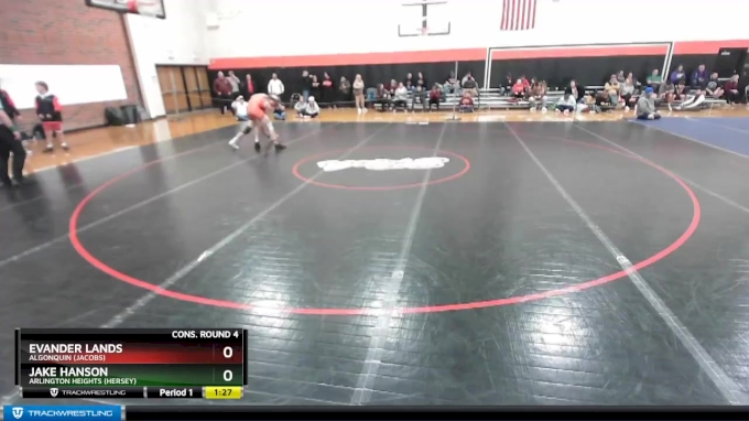 145 lbs Cons. Round 4 - Evander Lands, Algonquin (JACOBS) vs Jake ...